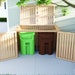 DIY Garbage Bin Storage Enclosure - Digital Download PDF Plans - Etsy