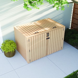 DIY Garbage Bin Storage Enclosure - Digital Download PDF Plans - Etsy