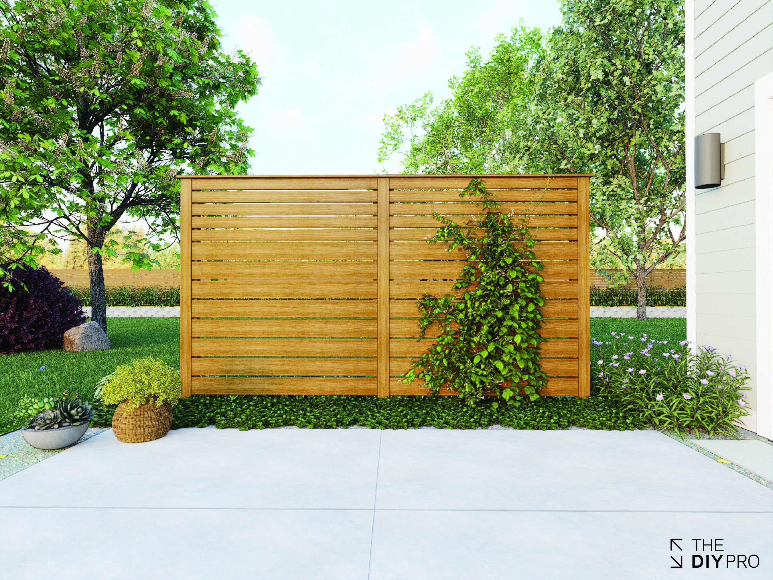DIY Outdoor Privacy Fence - Digital Download PDF Plans - Etsy