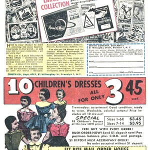 12 Vintage Comic Book Ad Pages (#2) – Public Domain – Printable ...