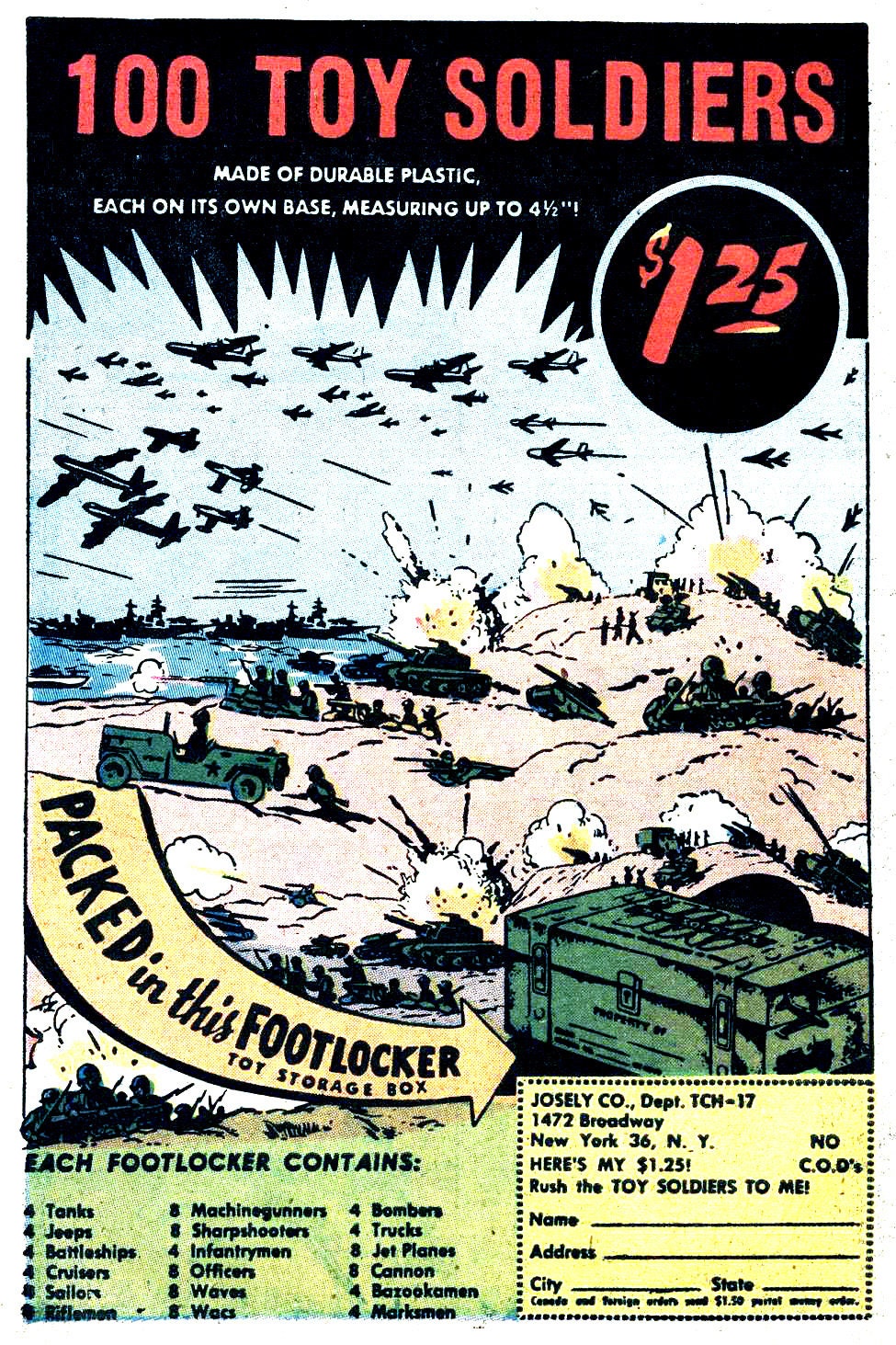 12 Vintage Comic Book Ad Pages 2 Public Domain Printable Instant Digital Download Wall Art Home ...