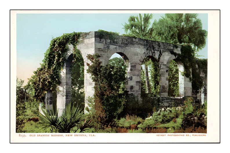 6 Vintage Florida Postcards– Digital Download – Florida Scenes – 6” X 4 ...