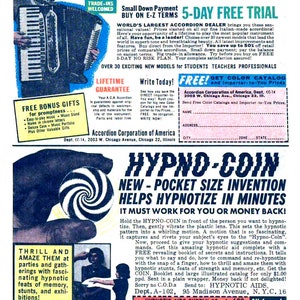 12 Vintage Comic Book Ad Pages (#2) – Public Domain – Printable - Instant Digital Download ...