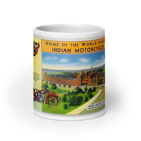 Indian Motorcycle Coffee Mugs - Etsy