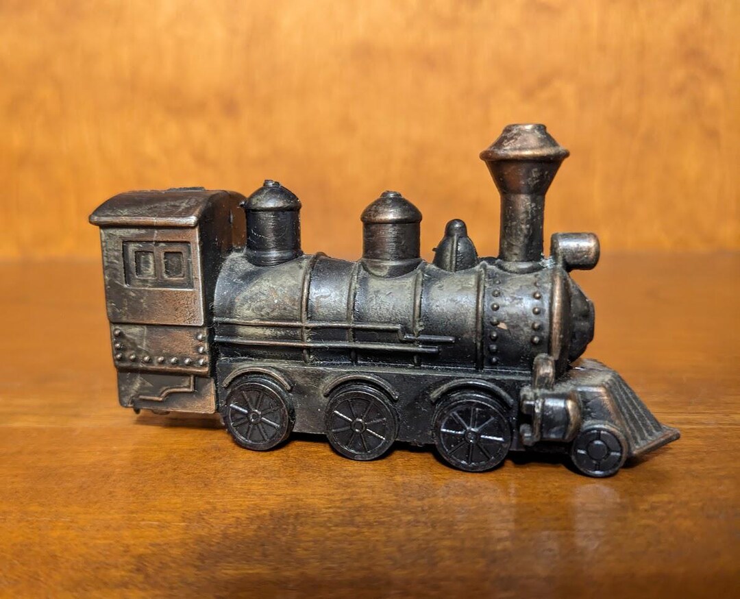 Vintage Steam Locomotive Train Brass Pencil Sharpener - Etsy