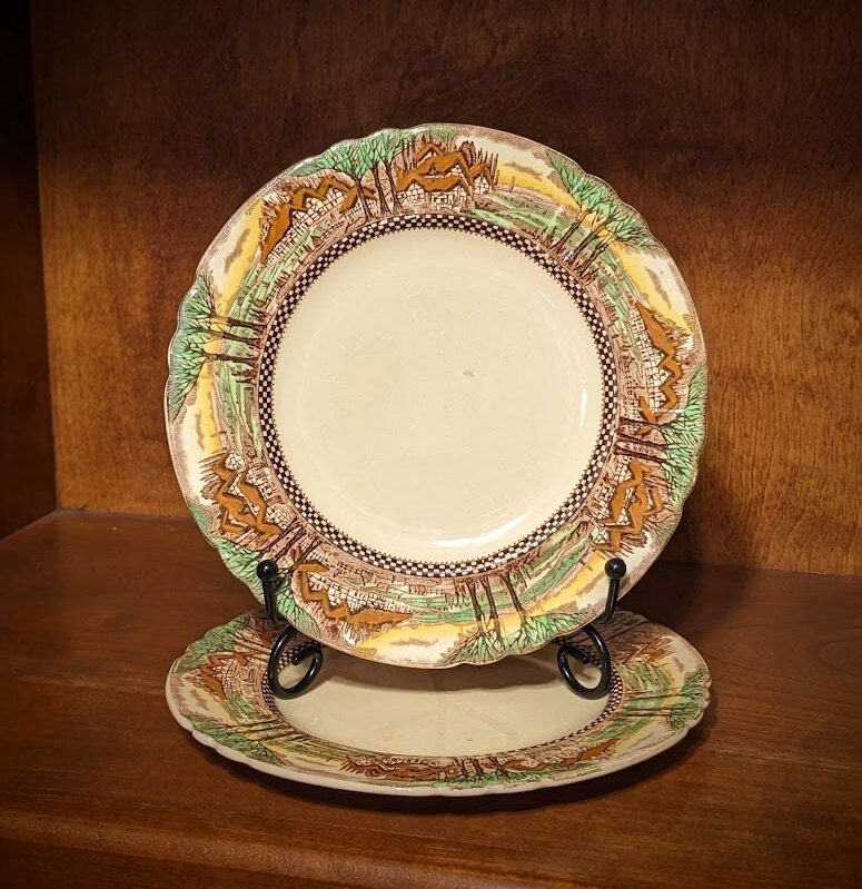 Myott Son & Co. ENGLAND'S COUNTRYSIDE With Cottages, Trees and Fields ...