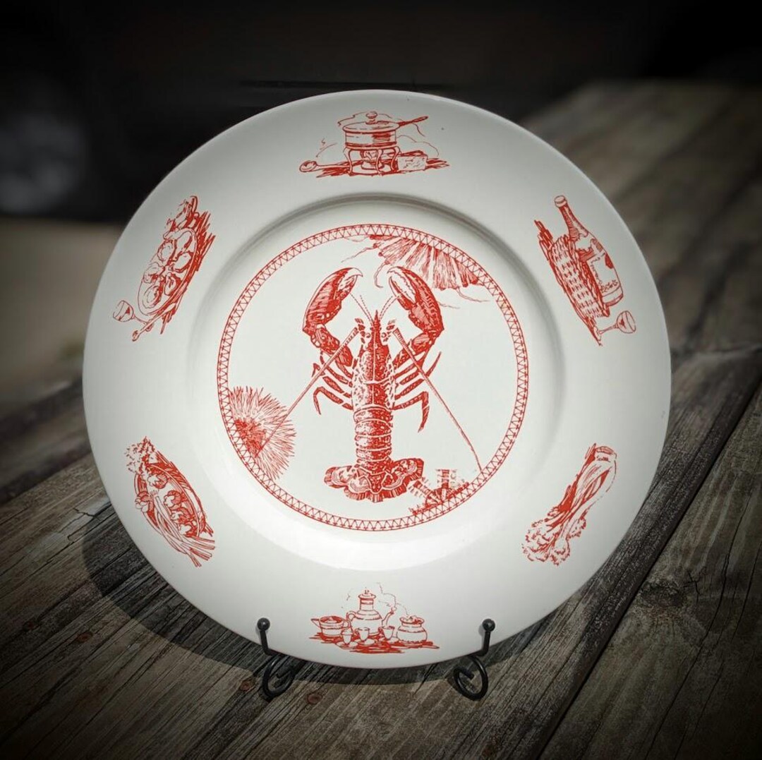 Syracuse China Robert F. Logan Designed Deep Dish Lobster Plate or ...