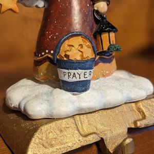 Kathy Hatch Angel in the Clouds Christmas Stocking Holder/ornament - Etsy