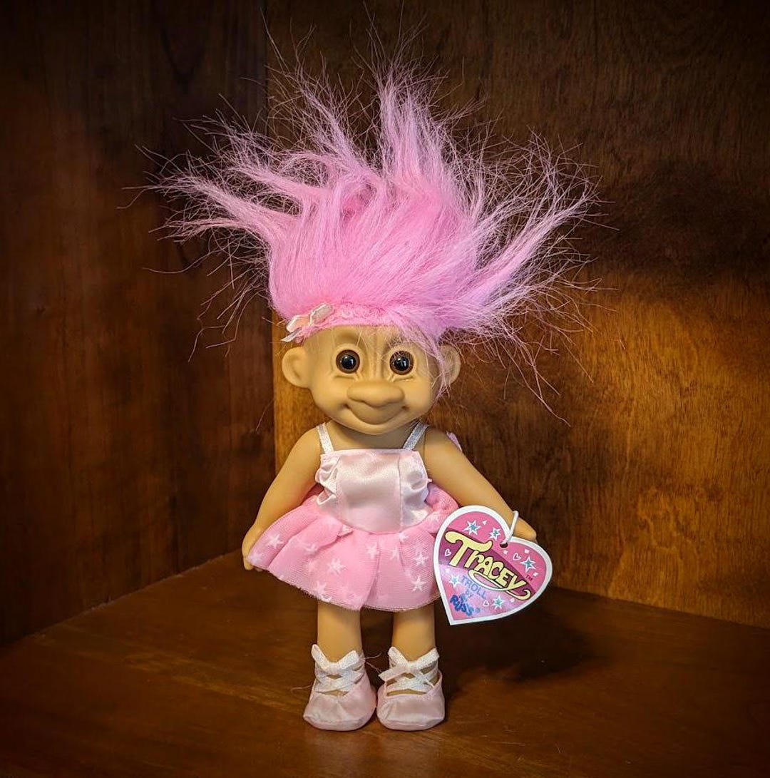 Tracey Russ Vintage 90s Troll Pink Ballerina 7" Troll Doll With Tag - Etsy