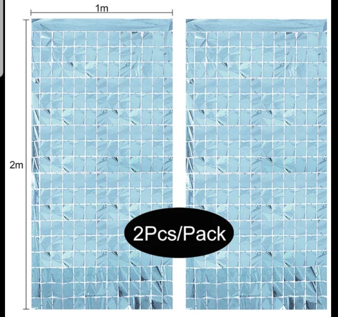 Metalic Backdrop Foil Cutouts 2 PACK - Etsy