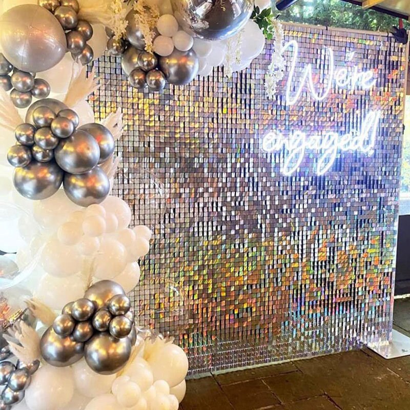 Metalic Backdrop Foil Cutouts - 2 PACK! - Etsy