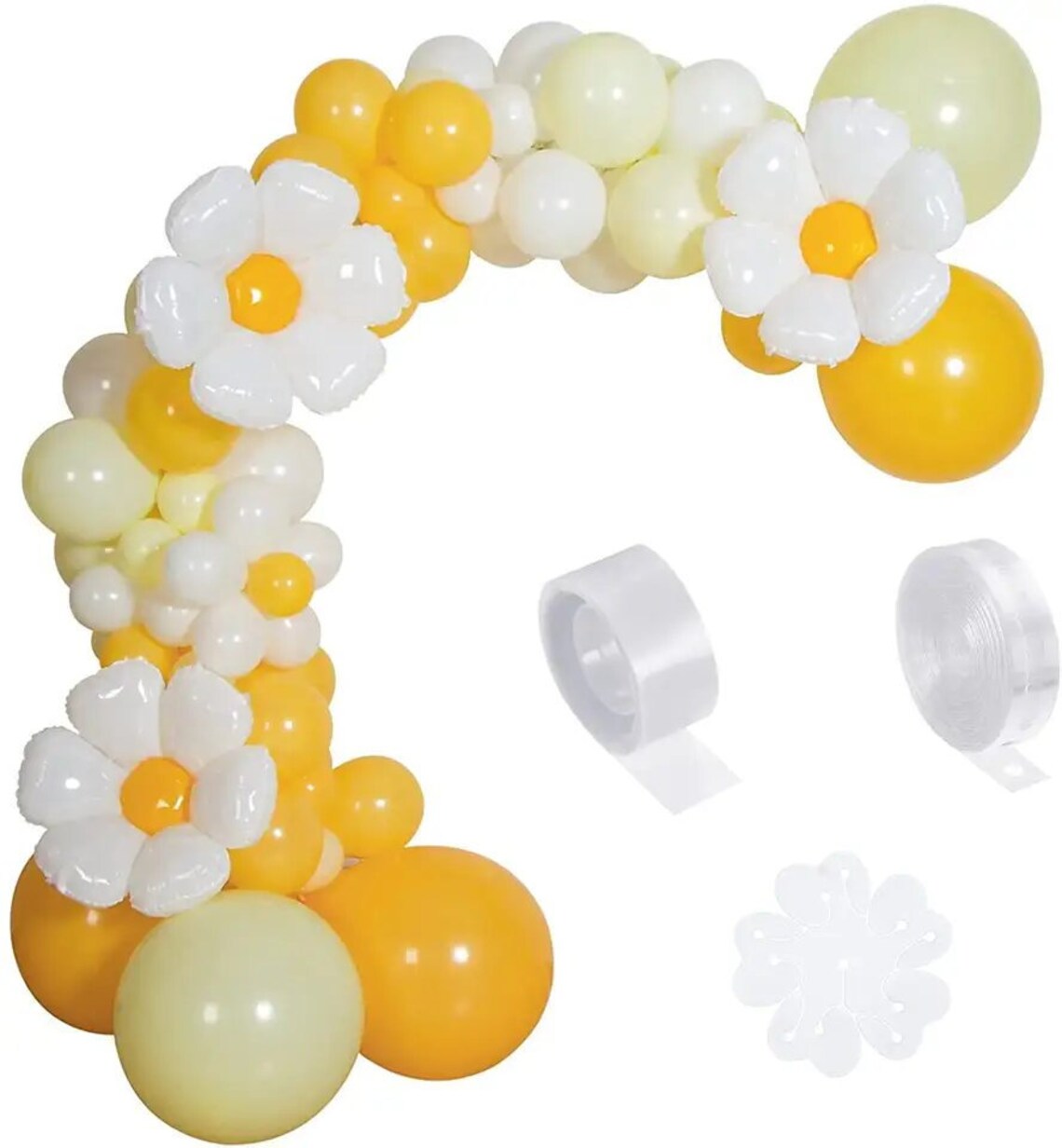 Daisy Flower Balloon Arch Kit - 117 Pieces! - Etsy