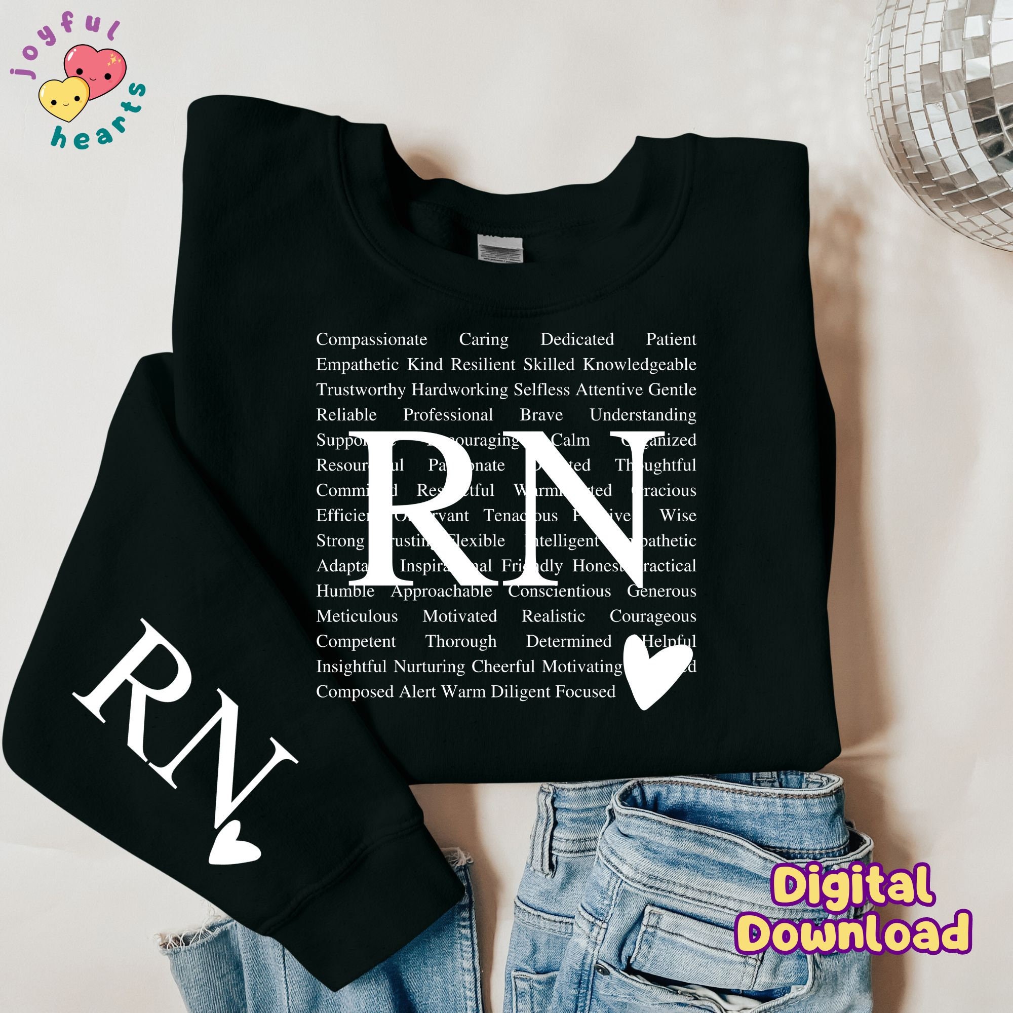 Registered Nurse Png Custom Name RN Png Sublimation Design, Cute ...