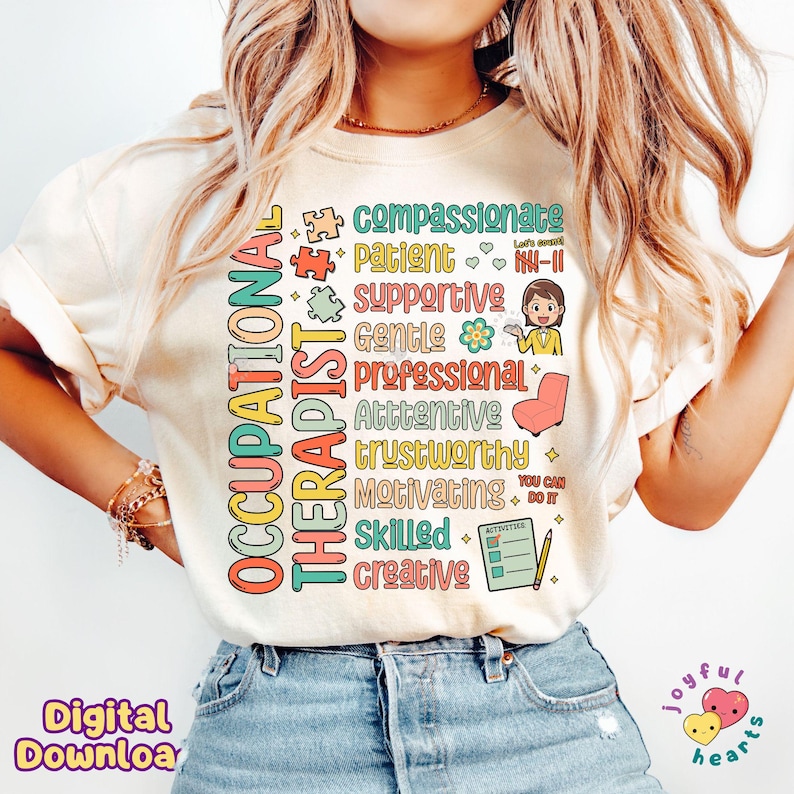Occupational Therapist Png Custom Name OT Png Sublimation Design Speech ...