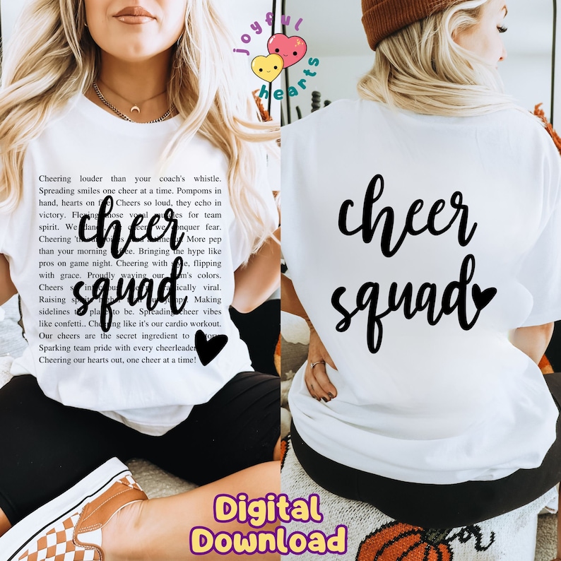 Cheer PNG Cheer Squad Shirt Png Sublimation Design Cheer Mom School ...