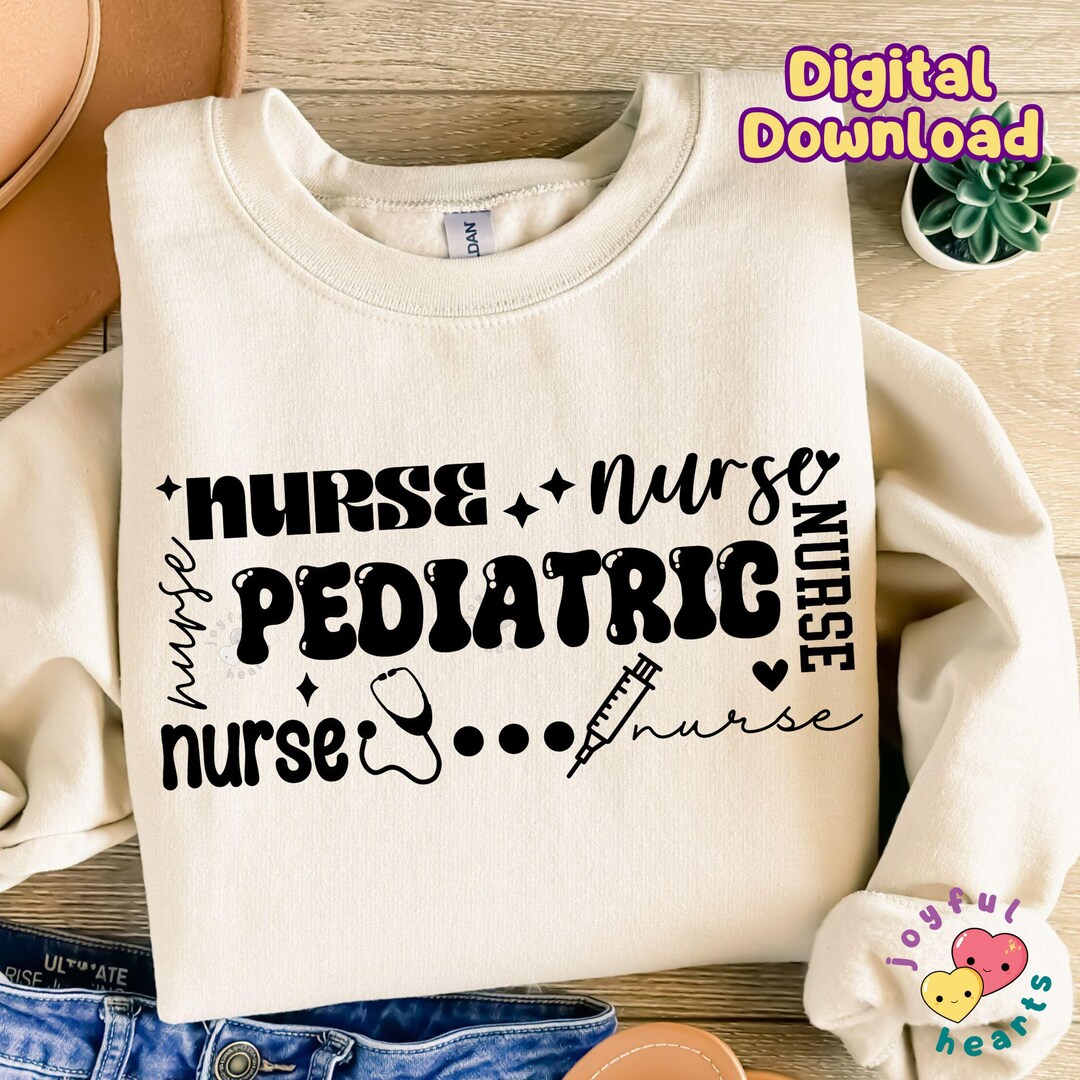 Pediatric Nurse Svg Pedia ICU Registered Nurse Png Pediatric RN Png ...