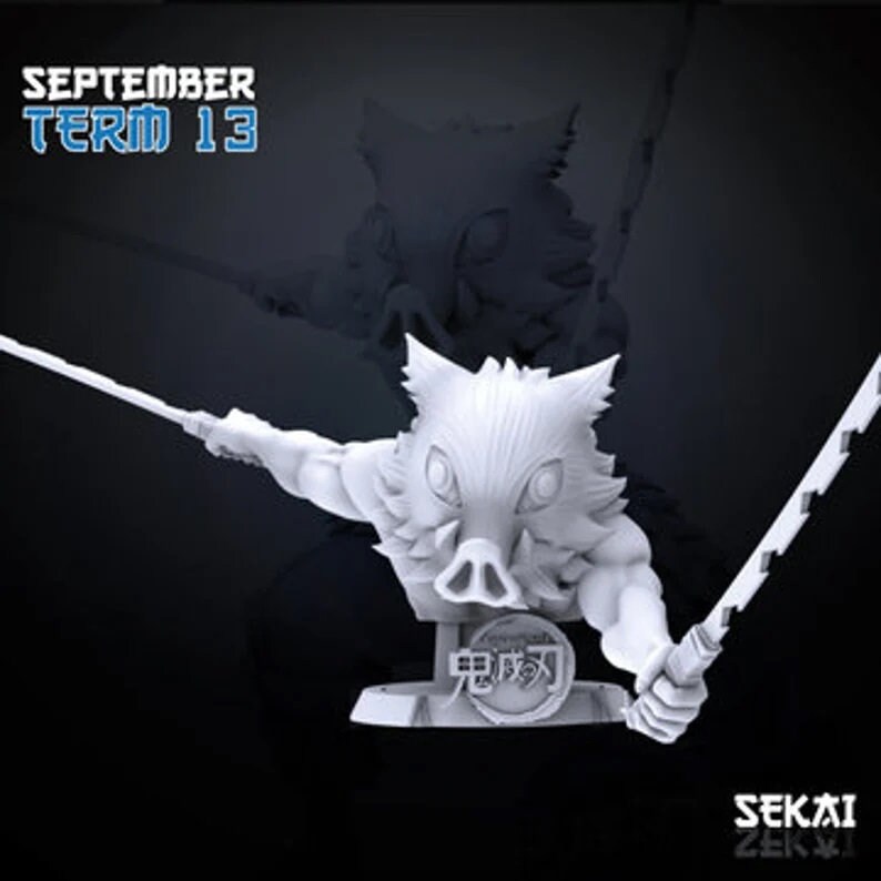 Inosuke 3D Print STL File,high Quality STL Printer Files,figure and ...