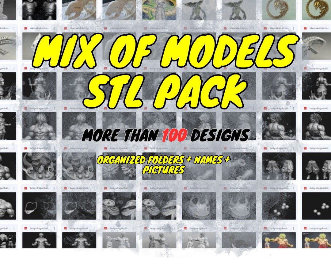 3d Printing Models,introducing the Library With Over 100stl,designs ...