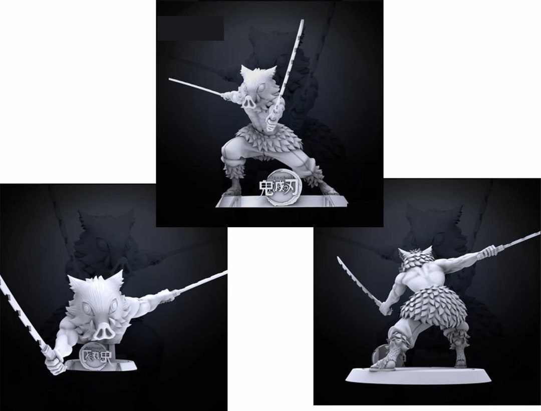 Inosuke 3D Print STL File,high Quality STL Printer Files,figure and ...