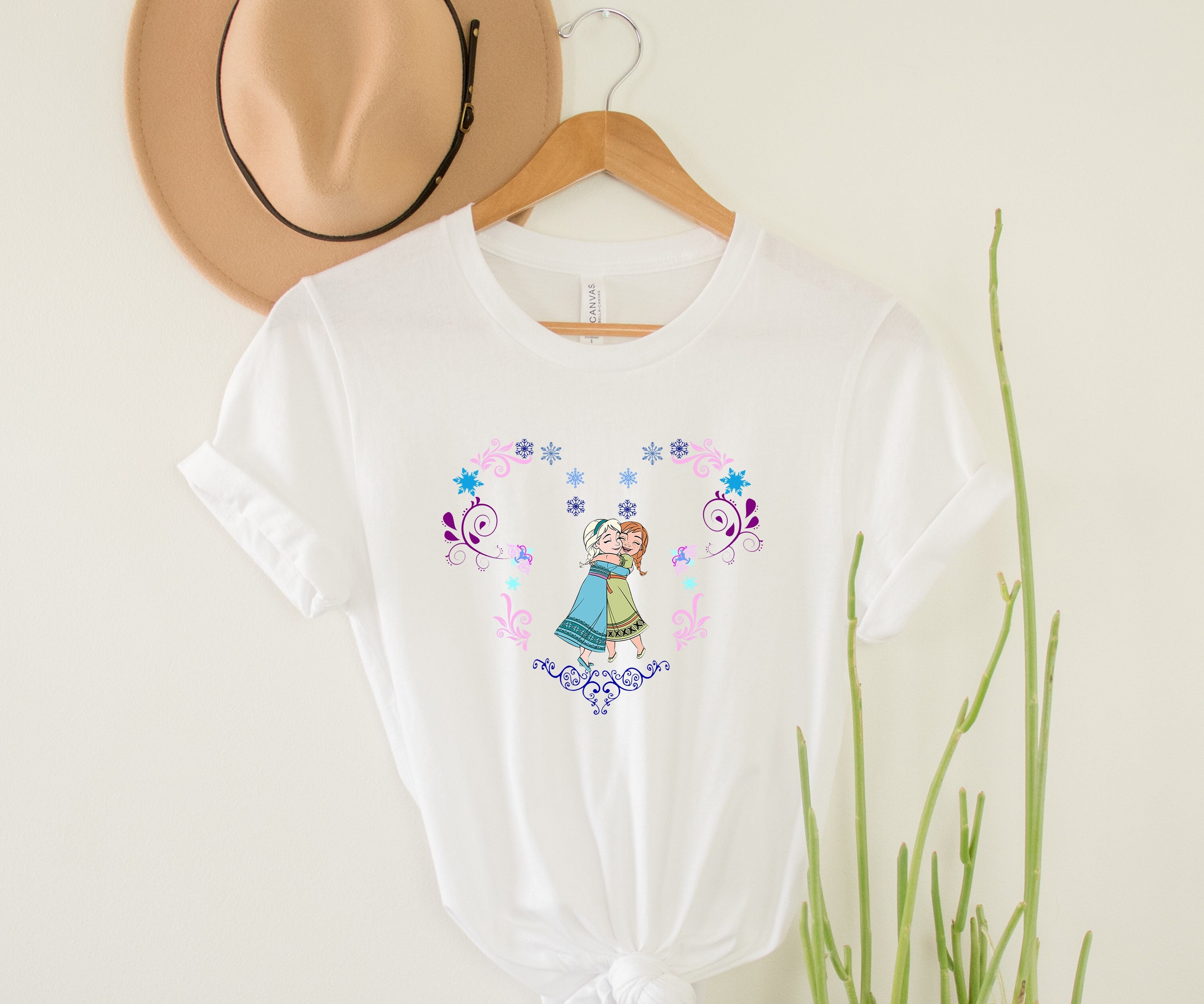 Frozen Shirt Anna and Elsa Shirt Love Shirt Disney Frozen - Etsy