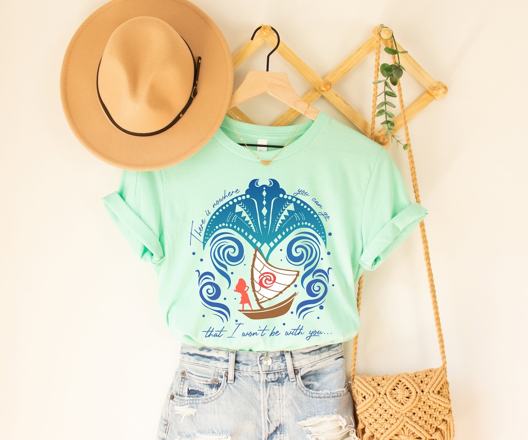 Disney Moana Shirt, Pua Hei Hei Stitch Pattern Collage Shirt, Magic ...