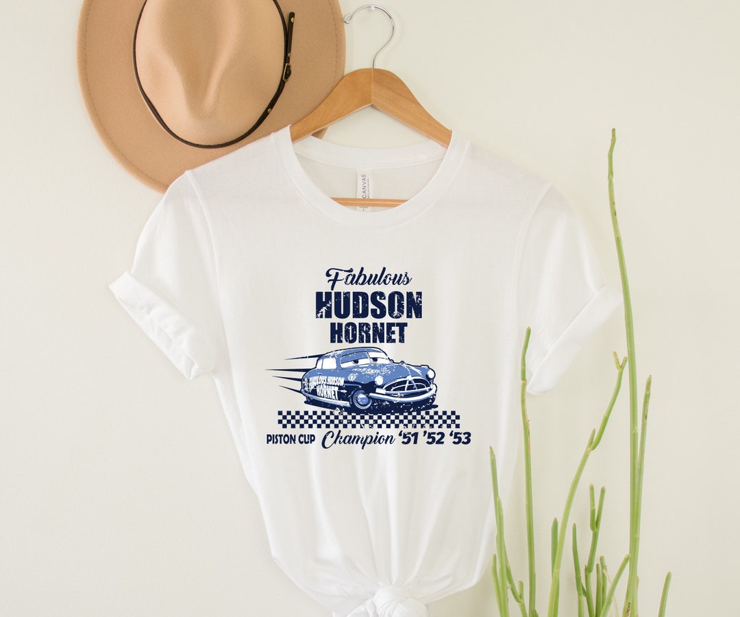 Hudson Hornet Shirt, Disney Pixar Shirt, Disney Cars Shirt, Hudson ...