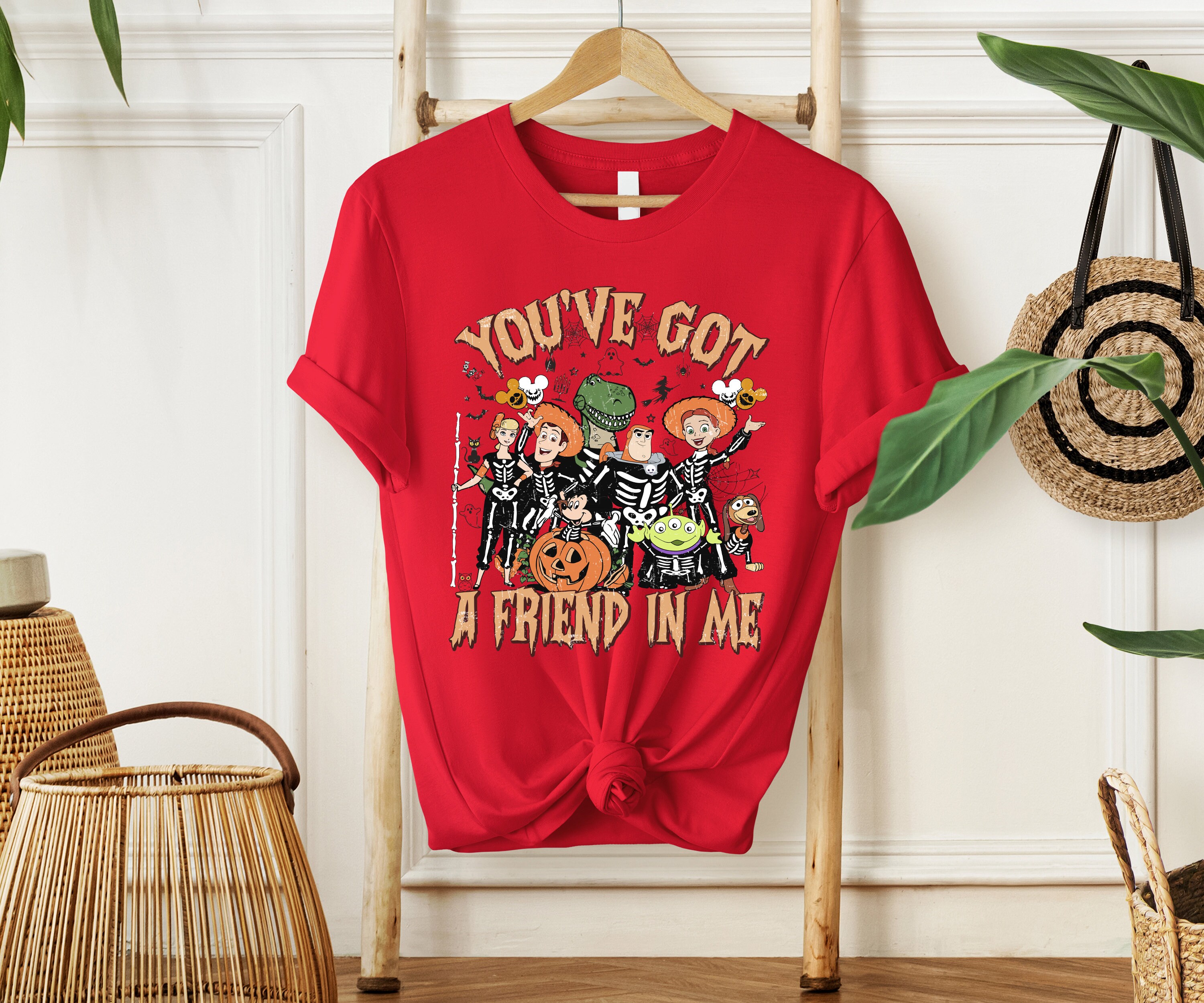 Disney Toy Story Halloween Shirt Toy Story Skeleton Disney - Etsy