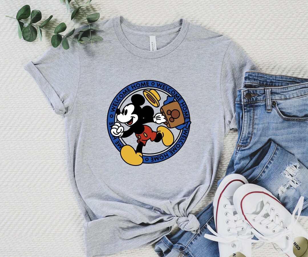 Welcome Home Shirt, Mickey Shirt, Disney School Shirt, Disney ...