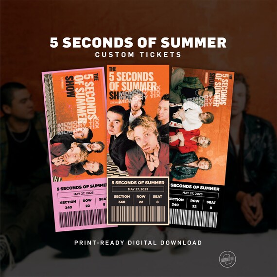 5sos Meet And Greet Tickets