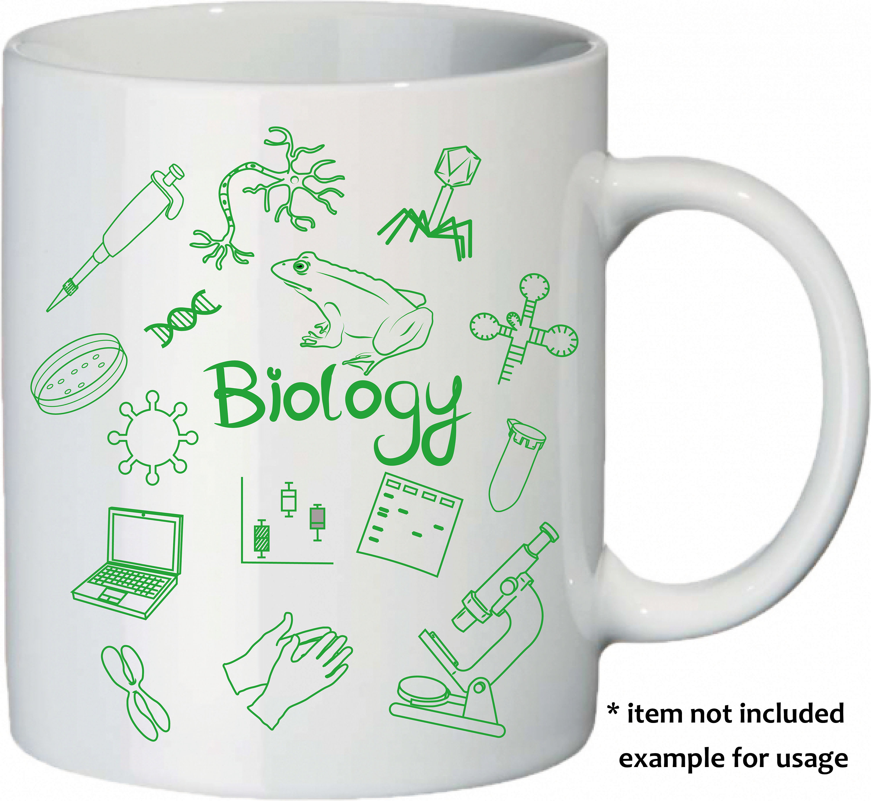 BIOLOGY SCIENCE Bundle. 100+ Pcs. Clipart. Sticker. Transparent. PNG ...