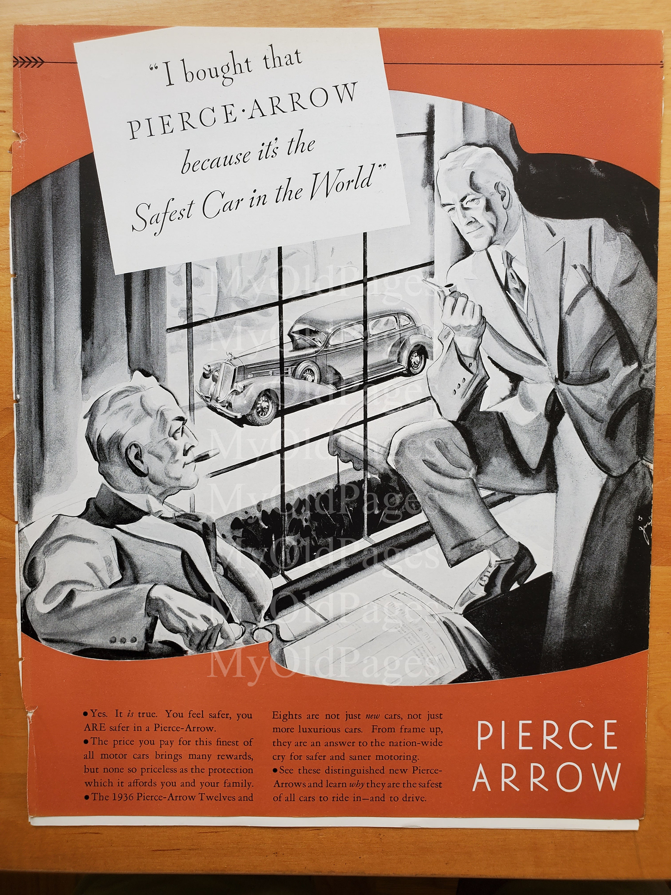 Ten (10) Vintage Automobile Advertisements - Fortune Magazine - Etsy