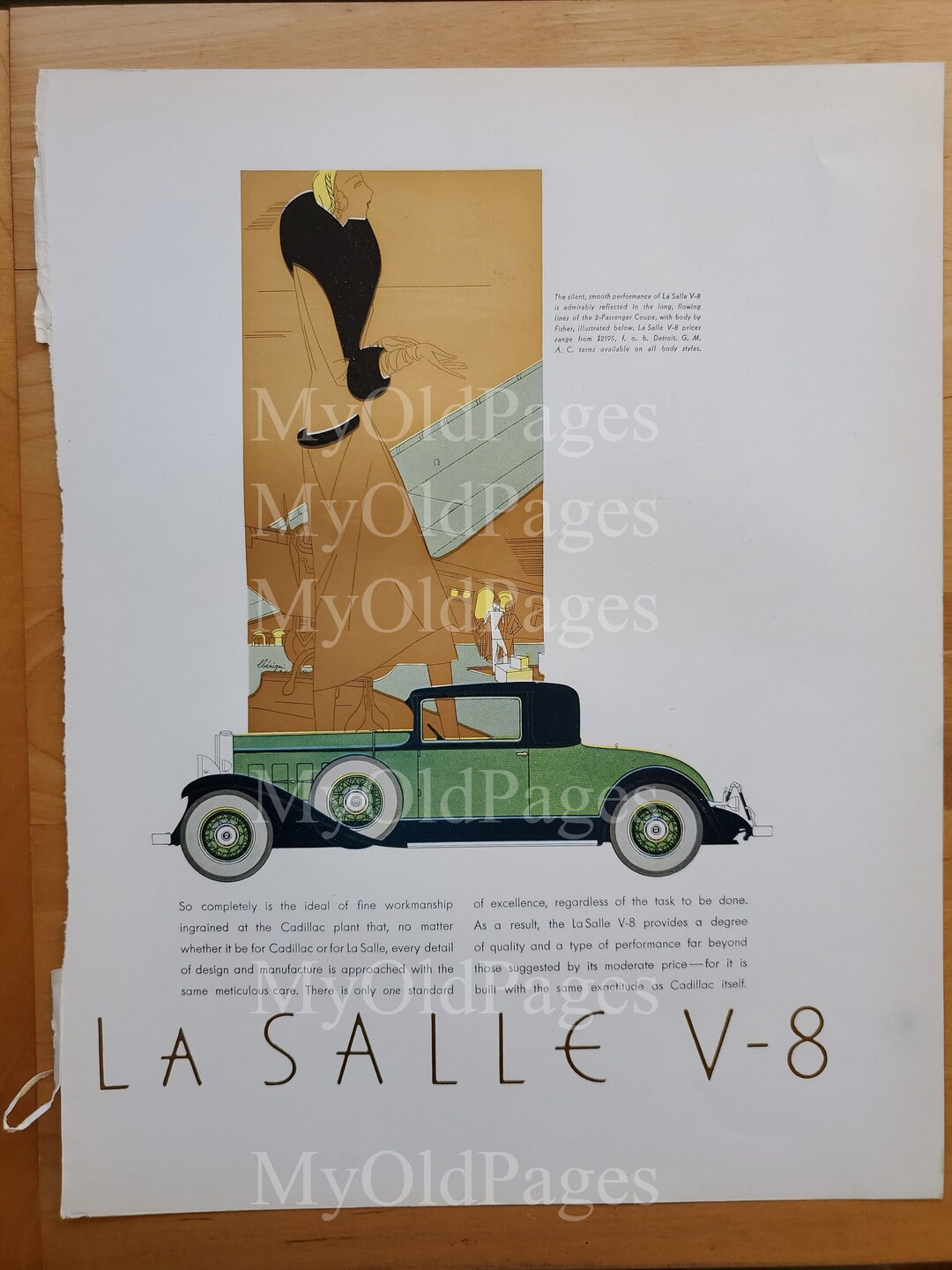 Ten (10) Vintage Automobile Advertisements - Fortune Magazine - Etsy