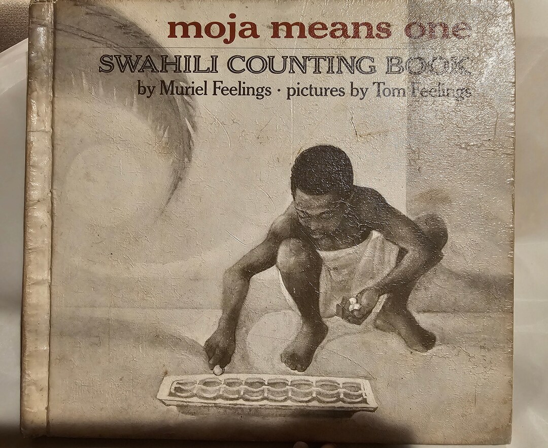 Moja Means One, Swahili Counting Book by Muriel Feelings 1971 - Etsy