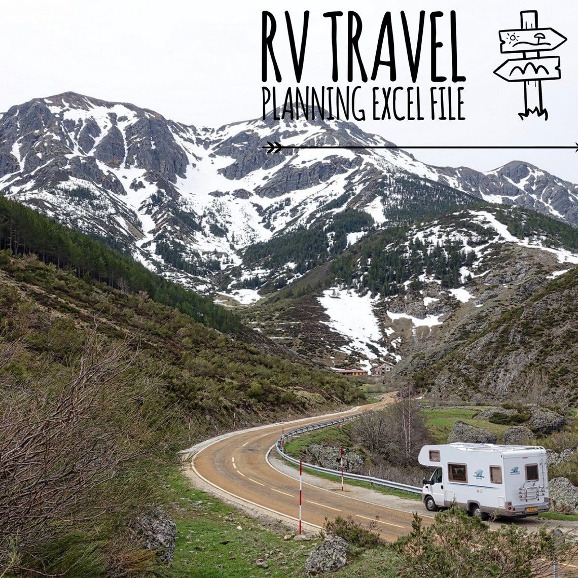 RV Travel Planning Excel File - Etsy