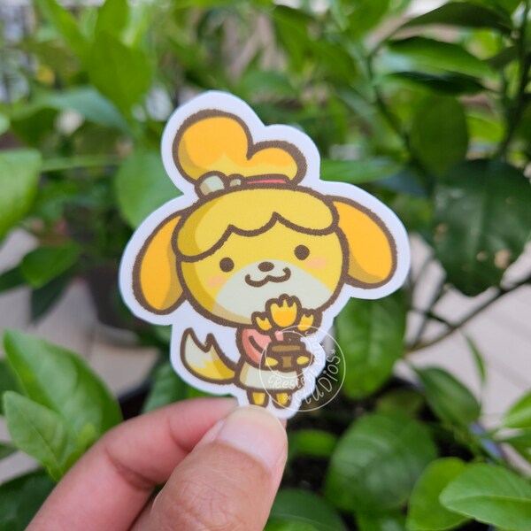 Isabelle Sticker - Etsy