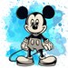Cute Mickey Mouse Clipart, Cartoon Png, Retro Cartoon Clipart, Instant ...