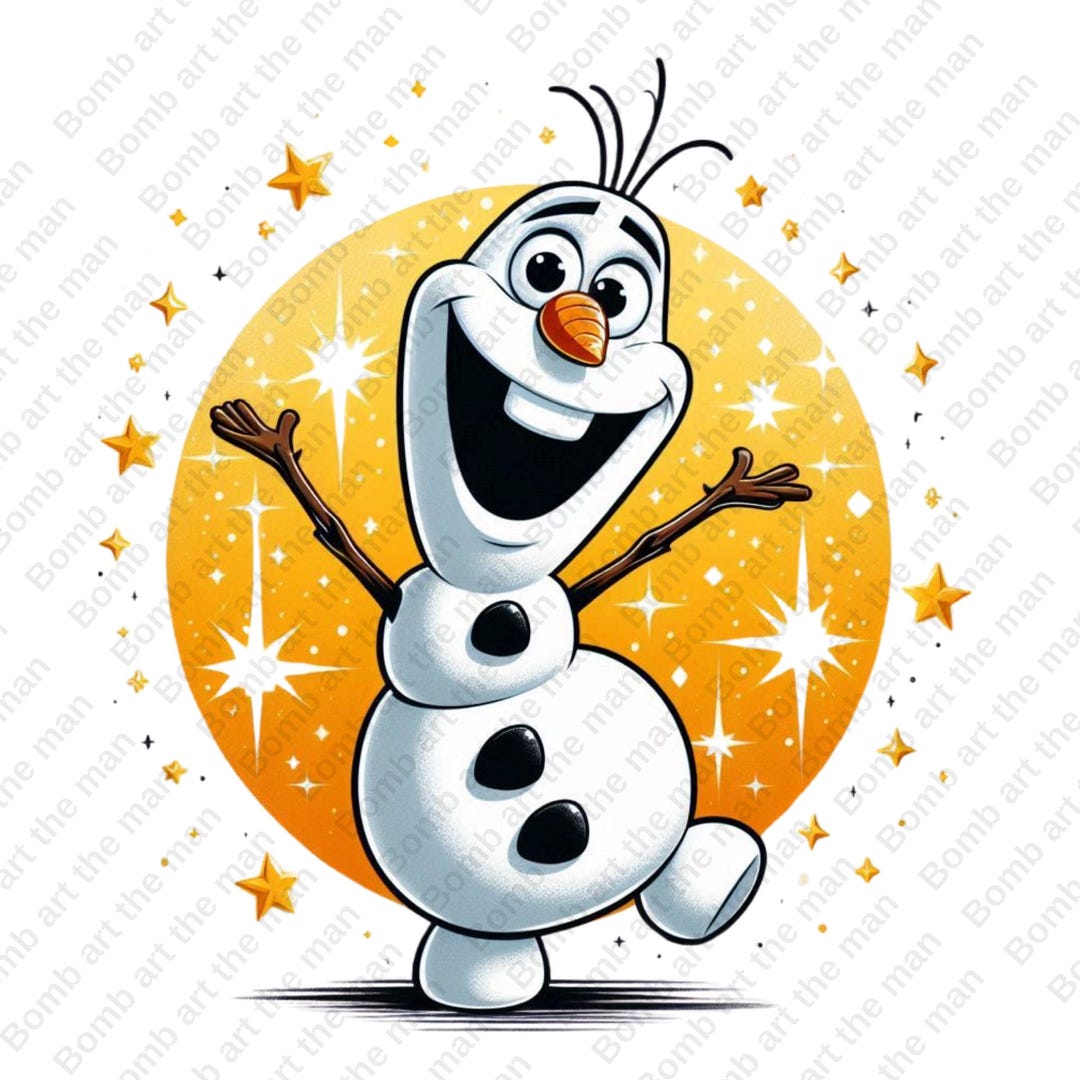 Frozen Olaf Png, Olaf Cute Clipart, Frozen Character Png, Frozen ...