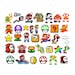 Super Mario Pixel Art Png Bundle, Super Mario Pixel Clipart Set, Super ...