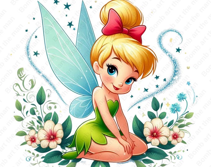 Tinkerbell Png, Tinkerbell Clipart, Cute Fairy Clipart, Transparent ...