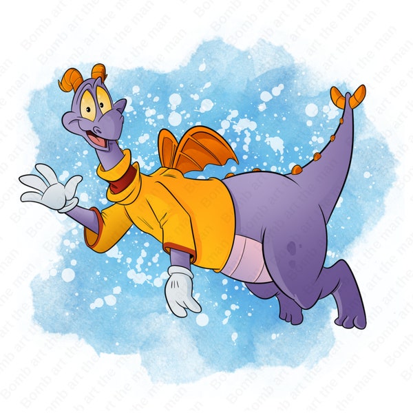 Epcot Figment Png - Etsy