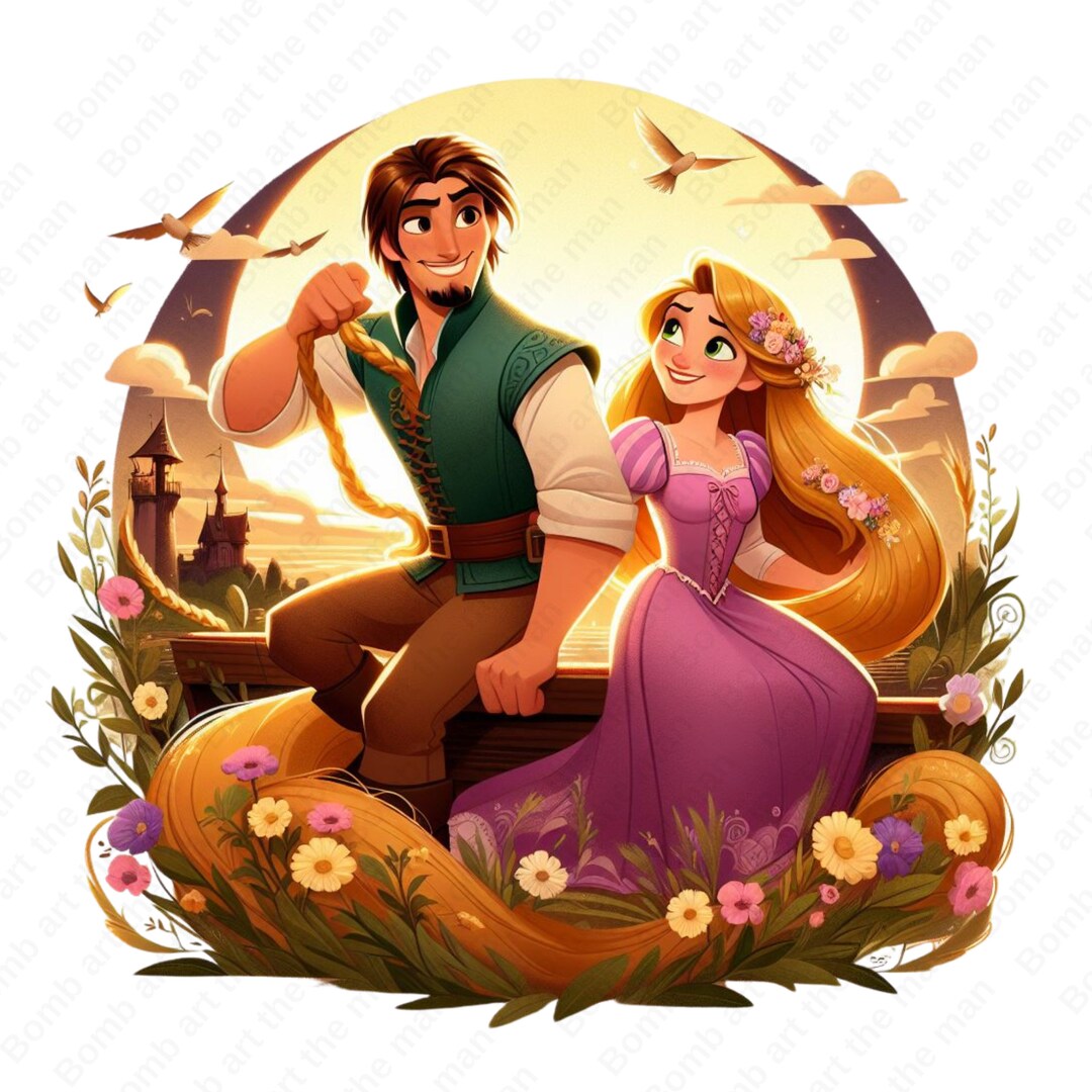 Tangled Clipart, Tangled Png, Rapunzel Png, Rapunzel Clipart, Princess ...