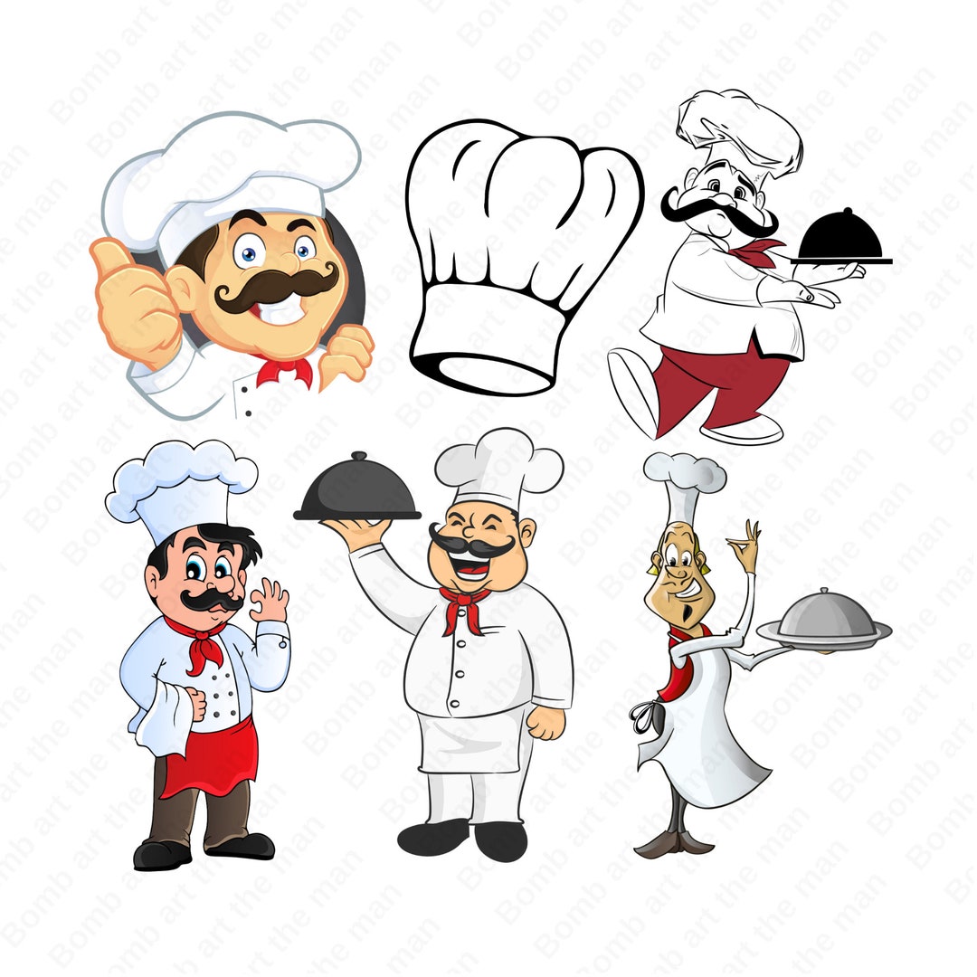 Cute Chef Svg, Chef Png, Chef Clipart, Kitchen Chef Svg, Super Chef Png ...