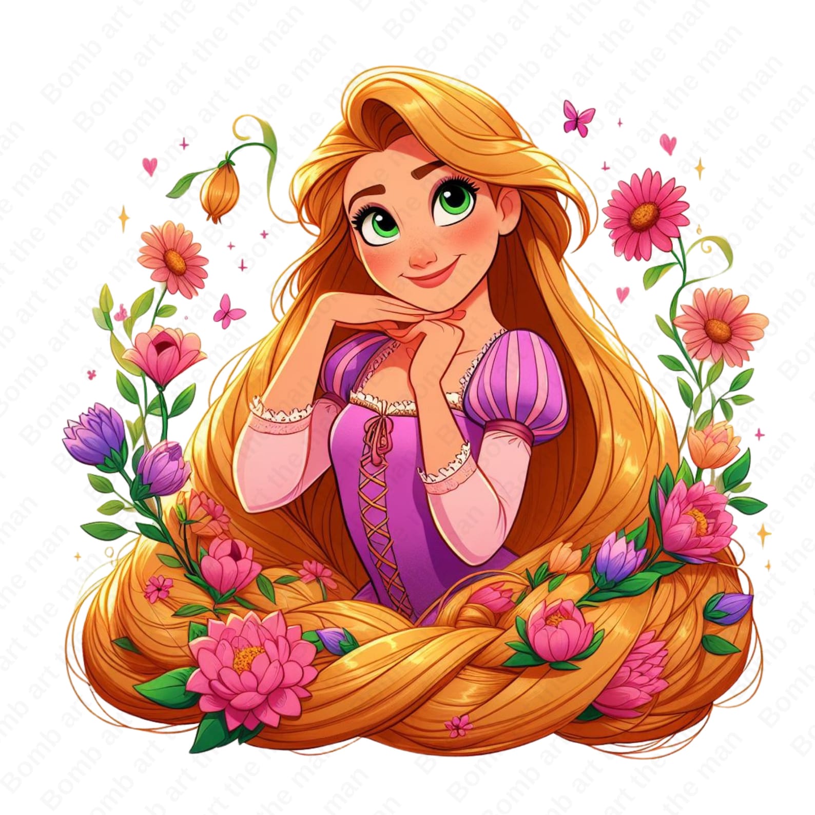 Tangled Clipart, Tangled Png, Rapunzel Png, Rapunzel Clipart, Princess ...