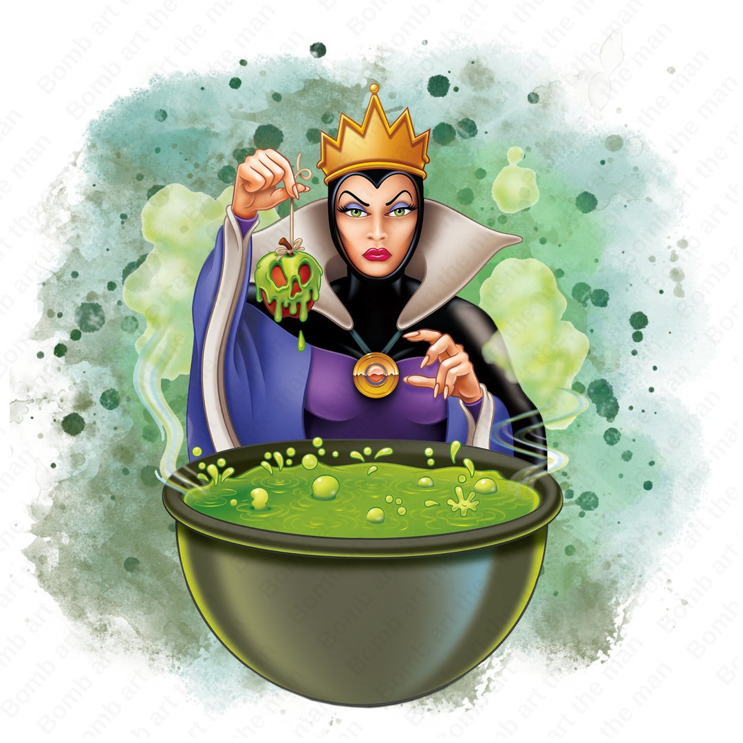 Maleficent Png, Maleficent Clipart, Watercolor Background, Instant ...