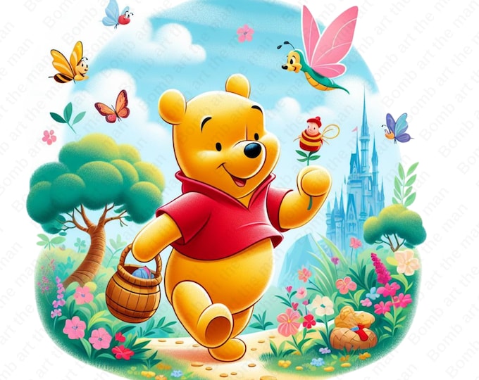Winnie the Pooh Hero Clipart, Winnie the Pooh Png, Hero Png, Cute ...