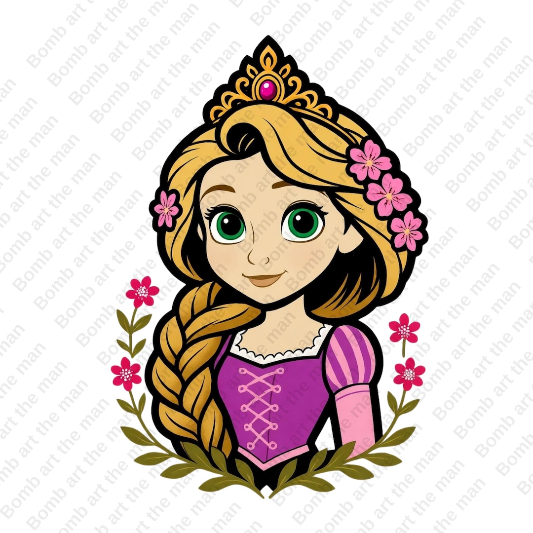 Rapunzel Png, Tangled Design, Rapunzel Clipart, Princess Rapunzel Png ...