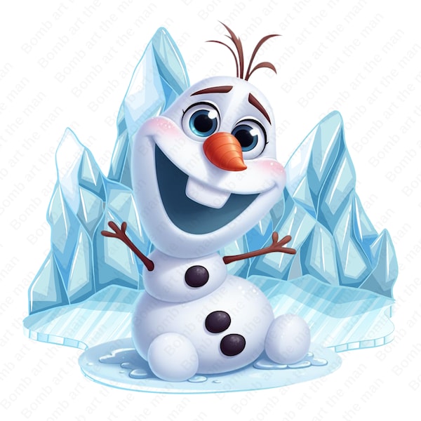 Olaf Clipart - Etsy