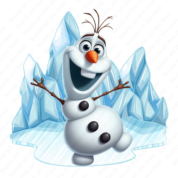 Cara de olaf - Etsy México