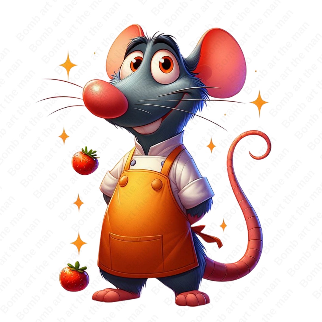 Ratatouille Clipart, Ratatouille Remy Png, Cartoon Mouse Png ...