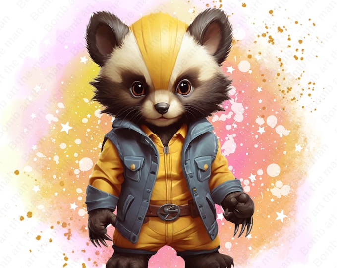 Wolverine Clipart, Wolverine Png, Wolverine Splash Design, Wolverine ...